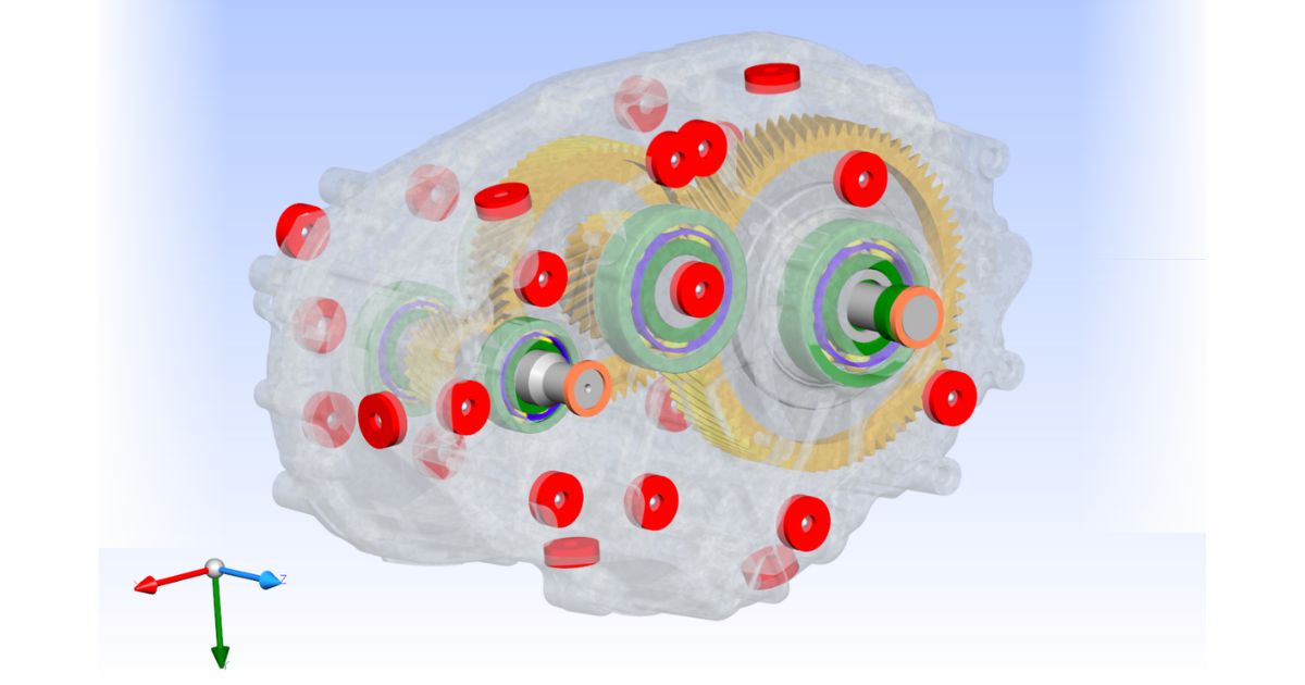 Modal Testing Validation Of An EV Gearbox Model – Part 3, Bearing ...
